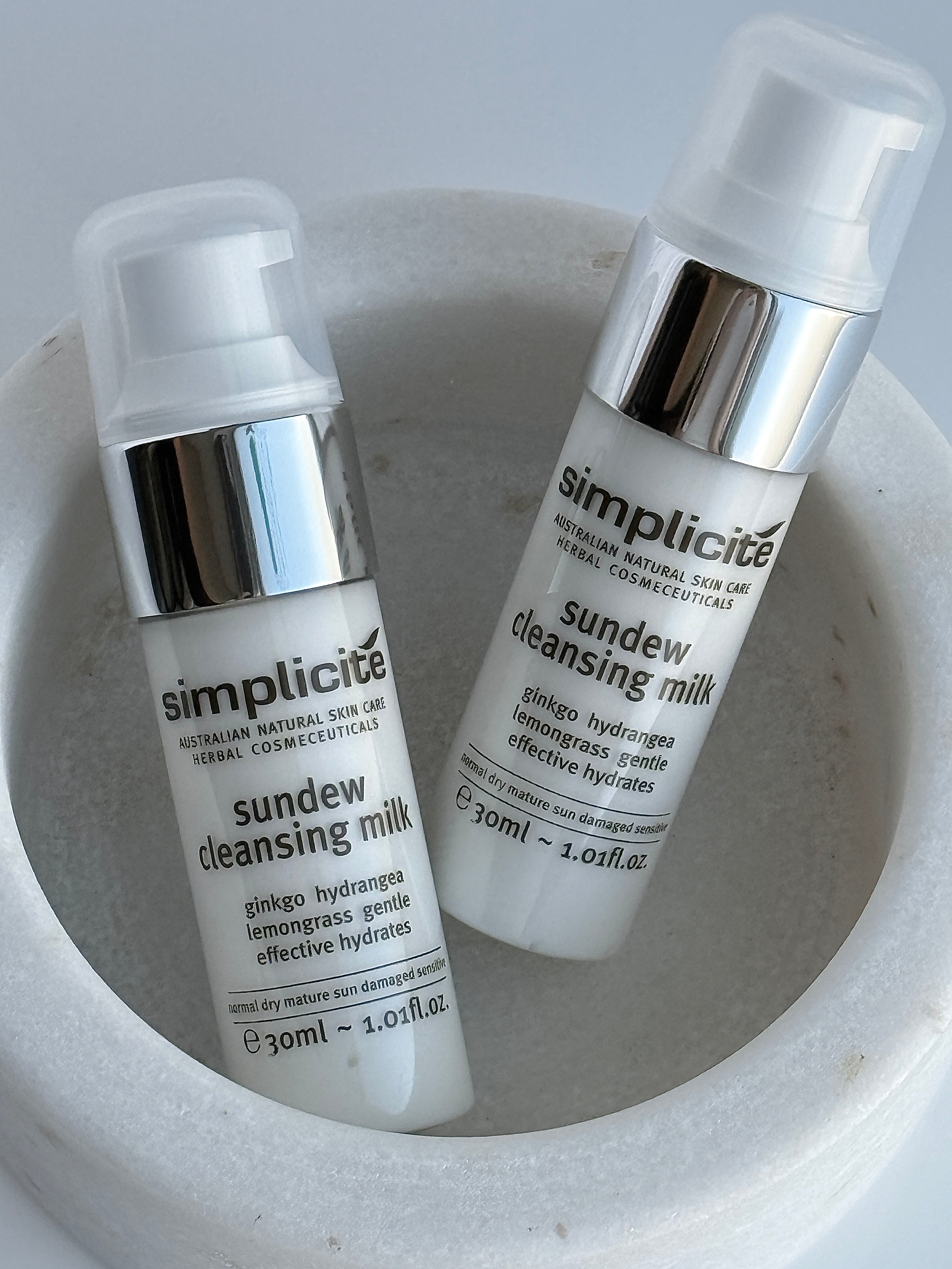 Sundew Cleansing Milk 30mL Travel Size – Simplicite Skin Care